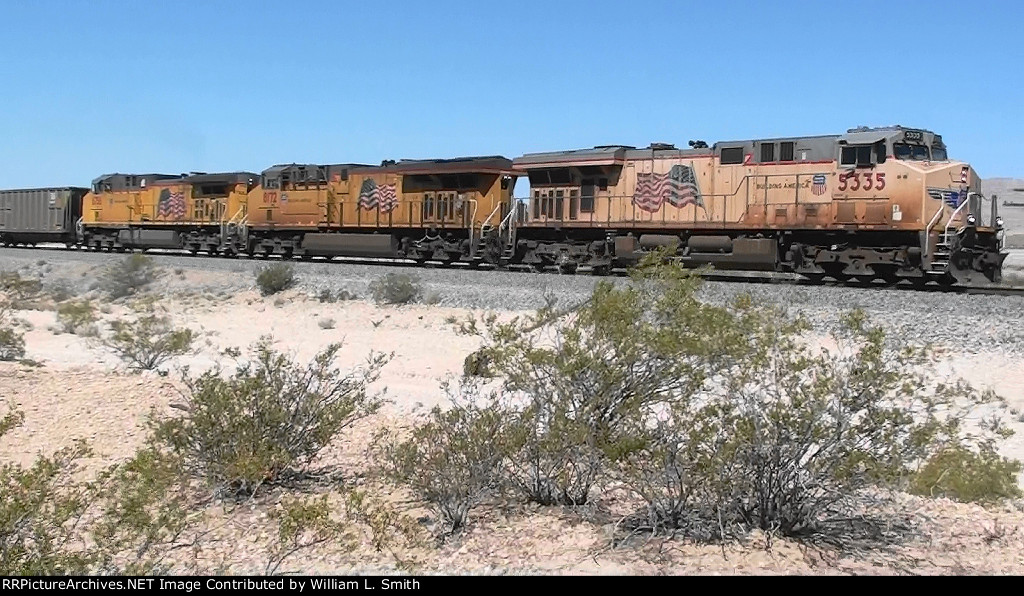 EB Empty Unit Coal Frt at Erie NV -2